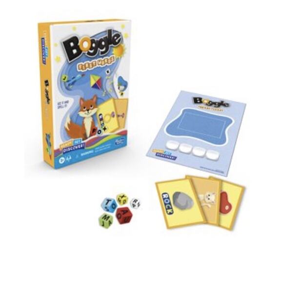 Hasbro | Games | Hasbro Ready Set Discover Boggle First Words Matching Game New | Poshmark